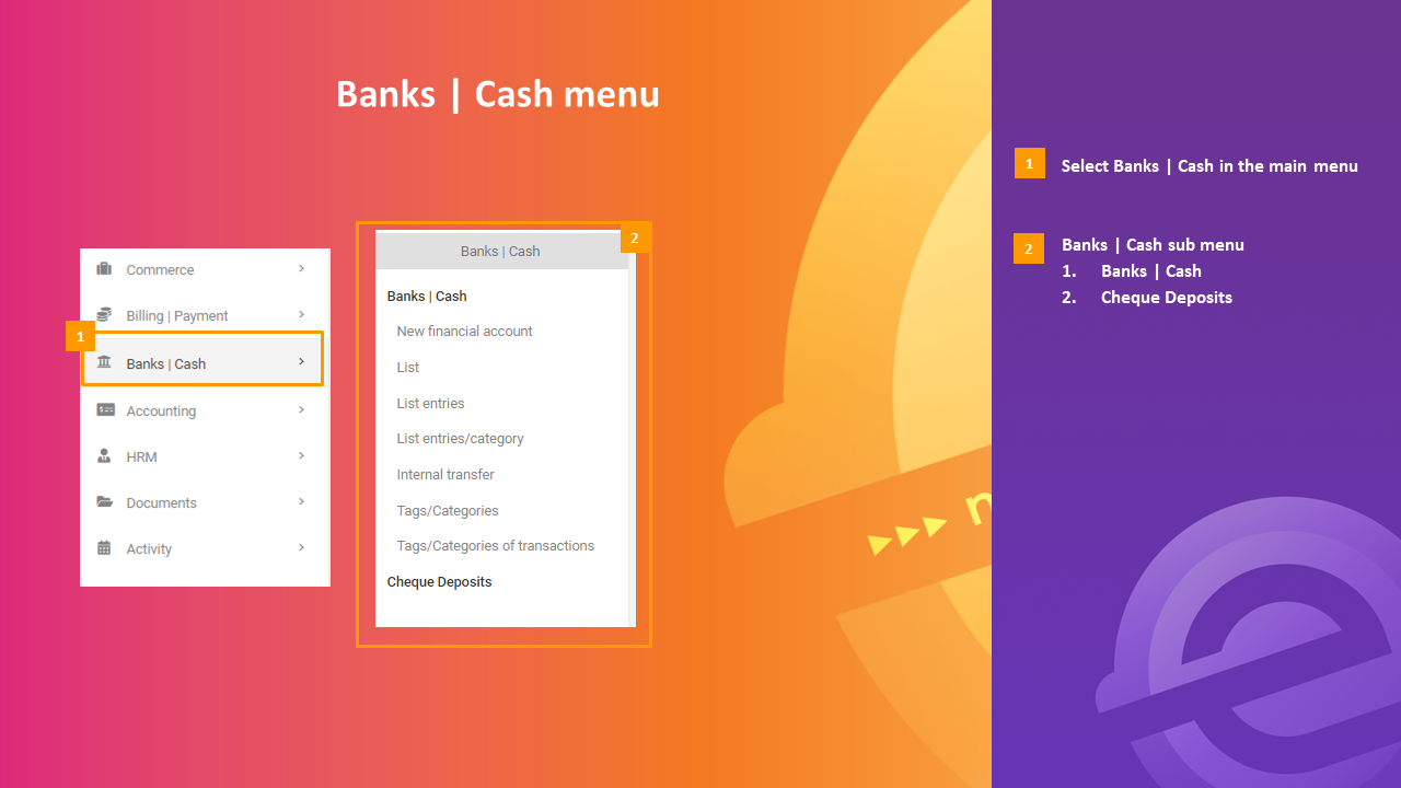 Getting Familiar with Bank & Cash Module – MYERP Knowledge Base