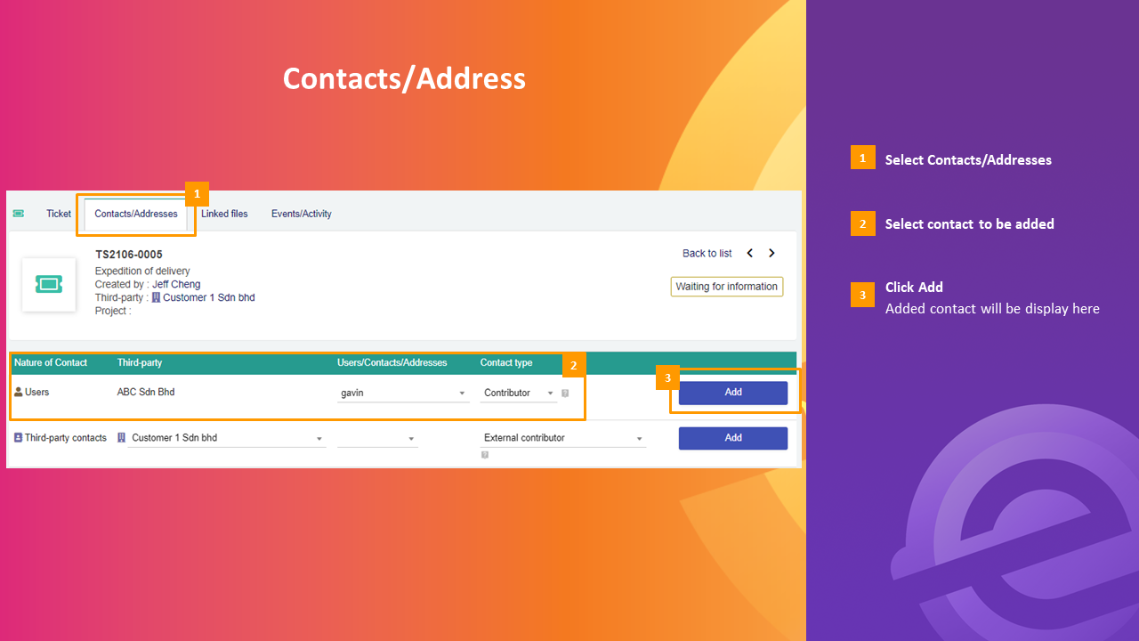 Getting Familiar with Ticket Module – MYERP Knowledge Base