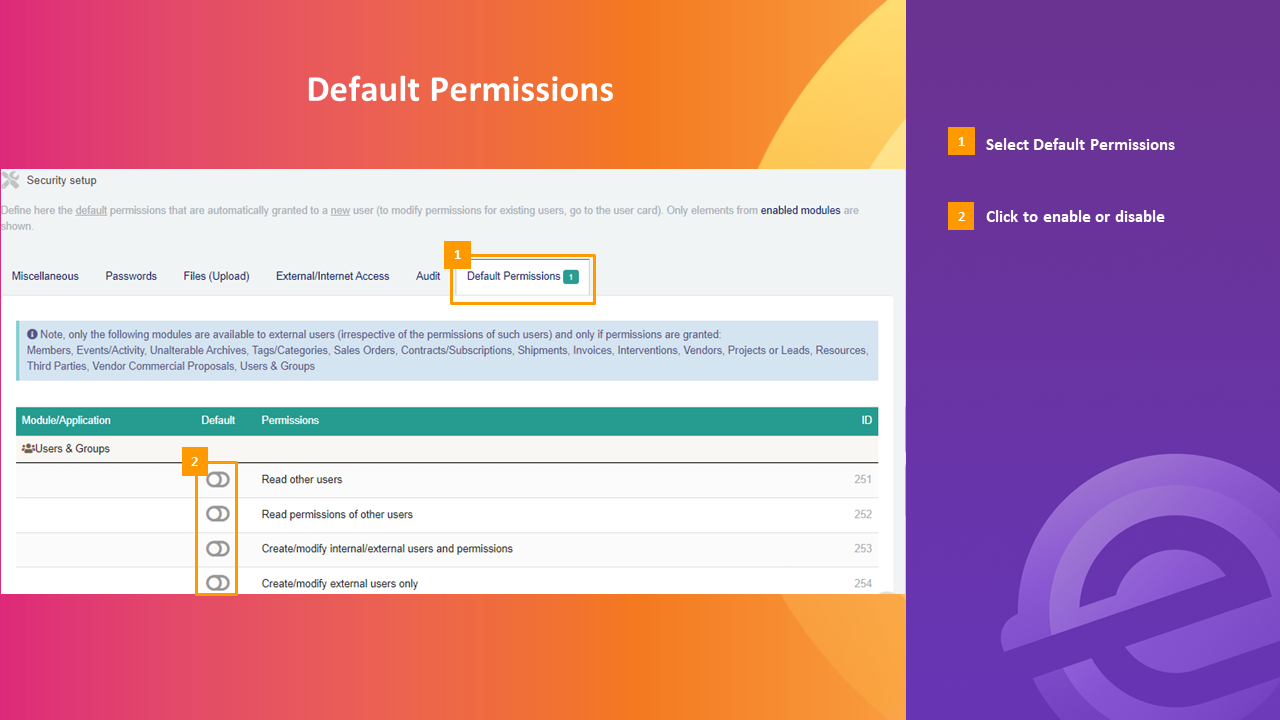 Getting Familiar with Setup Module – MYERP Knowledge Base